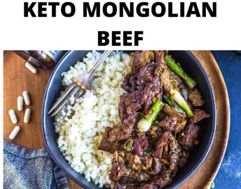 KETO MONGOLIAN BEEF - Keto Recipes