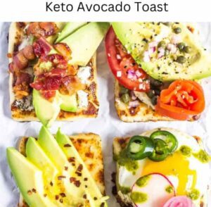 Keto Avocado Toast - Keto Recipes