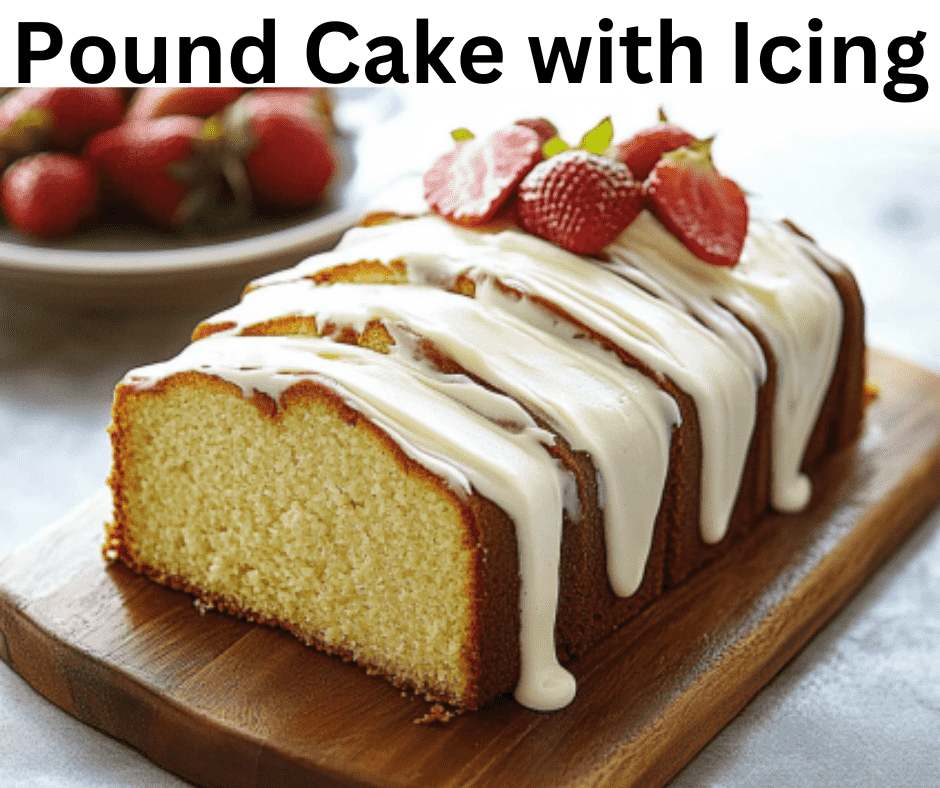 Keto Pound Cake with Icing - Keto Recipes