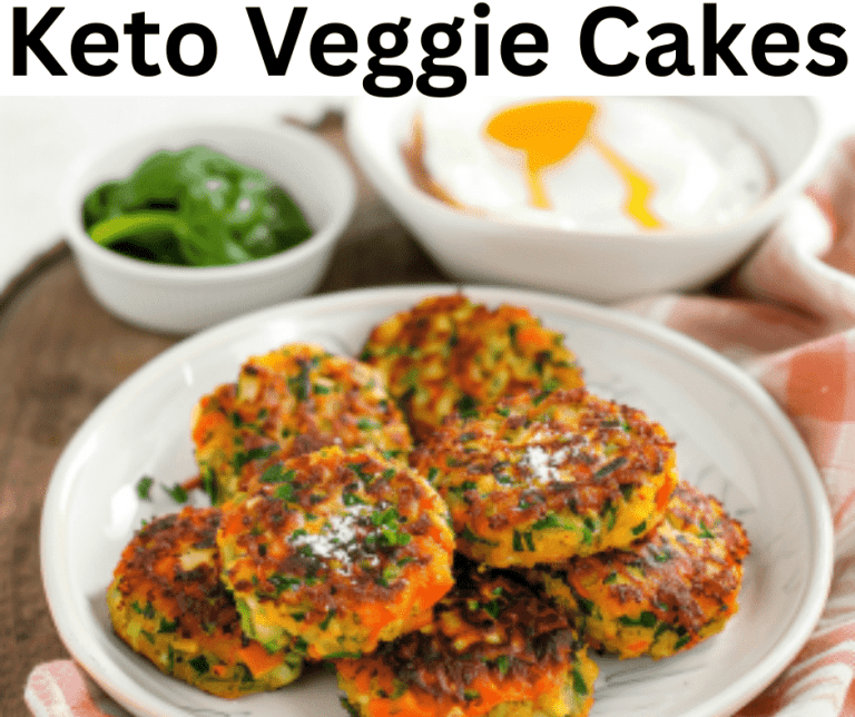Keto Veggie Cakes - Keto Recipes