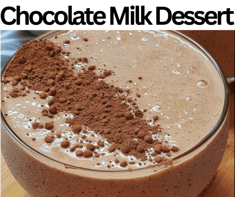 Keto Chocolate Milk Dessert - Keto Recipes