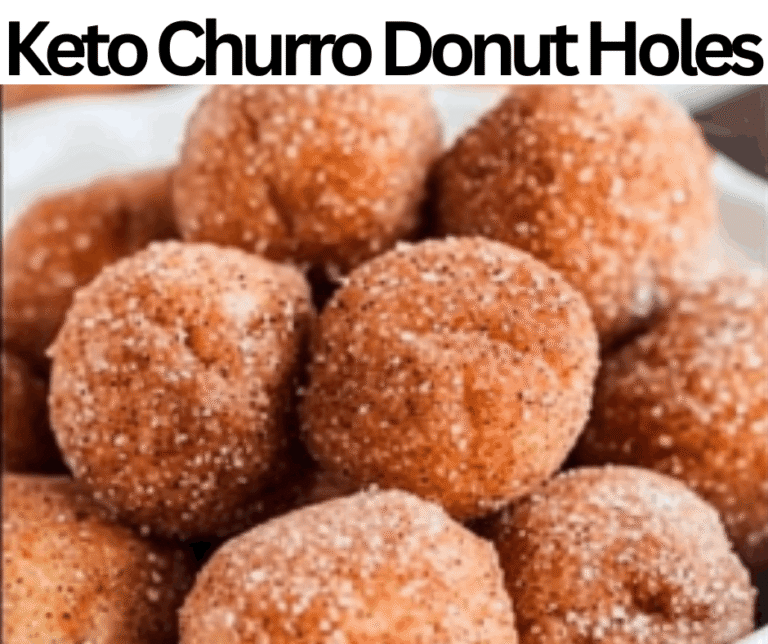 Keto Churro Donut Holes - Keto Recipes
