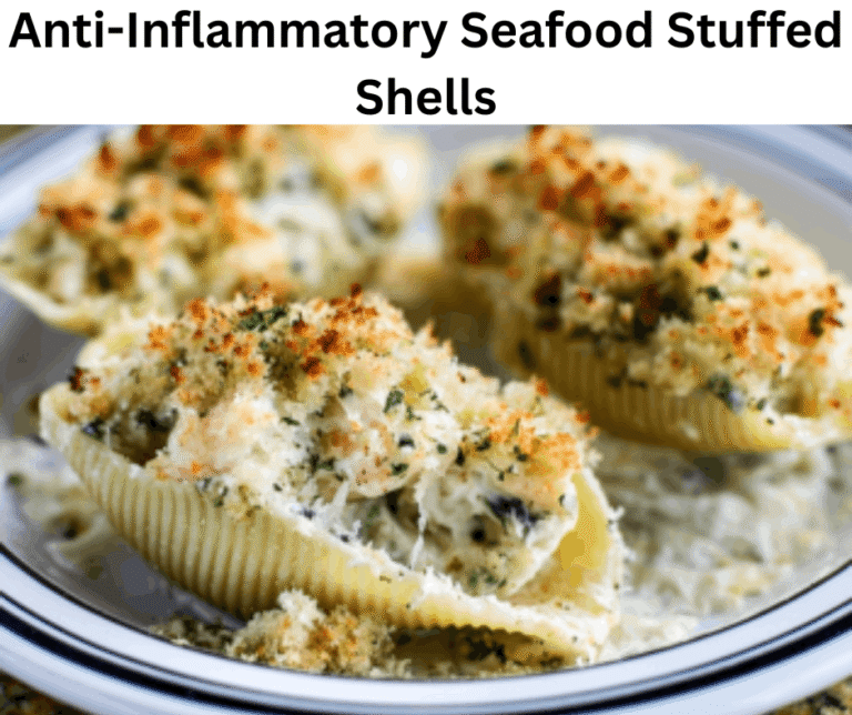 Anti-Inflammatory Seafood Stuffed Shells - Keto Recipes