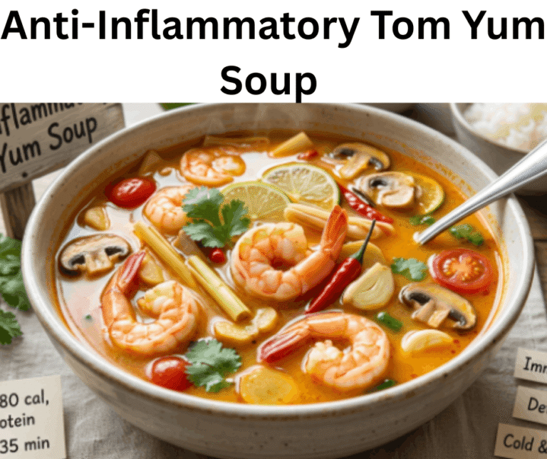 Anti-Inflammatory Tom Yum Soup - Keto Recipes